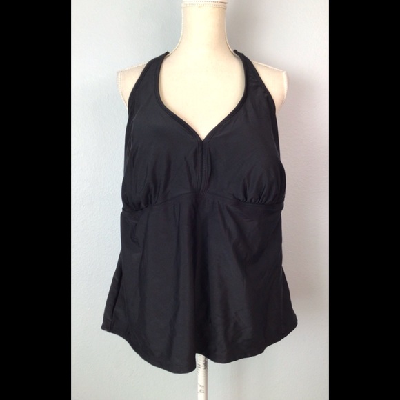 Catalina | Swim | New Catalina Black Halter Style Tankini Swim Top ...